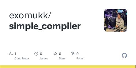 GitHub Exomukk Simple Compiler