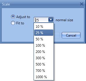 Scaling And Search In The WPF Report Preview Window