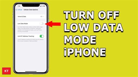 How To Turn Off Low Data Mode On Iphone And What Happens If You Do It Youtube