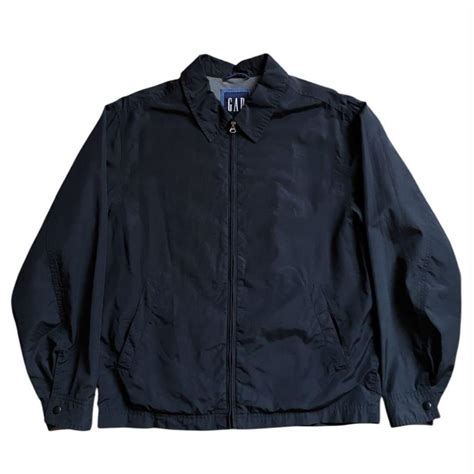 90s Old Gap スイングトップ 6040クロス ブラック メルカリ