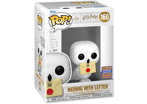 Funko Pop Harry Potter Hedwig With Letter 2023 Wondrous Convention