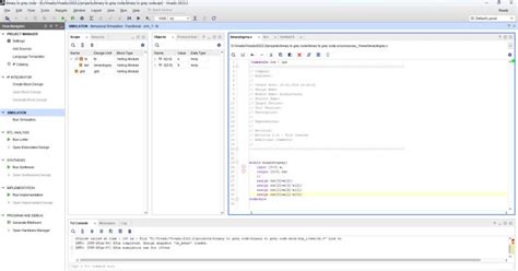 Day 30 Of Xilinx Designed A Binary To Grey Code Converter In Ram Shankar