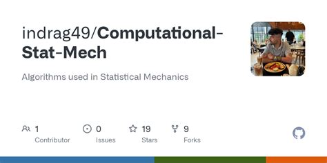 Github Indrag49computational Stat Mech Algorithms Used In