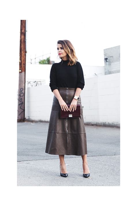 Cómo Llevar Faldas Midi Stylelovely