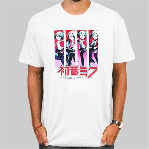 Cutes Anime Japanese Hatsune Miku Shirt Cheap