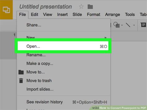 how to convert powerpoint to pdf with pictures wikihow