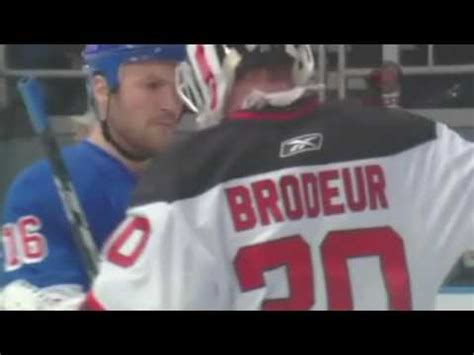 Sean Avery Mouths Off With Martin Brodeur Youtube