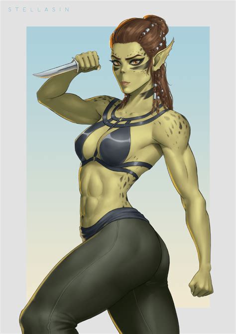 Laezel By Me Baldurs Gate 3 Rmusclegirlart