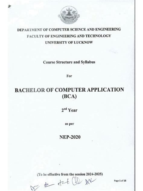 Bca Nep 3rd Sem Syllabus Pdf Demand Monopoly