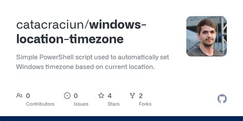 Github Catacraciunwindows Location Timezone Simple Powershell