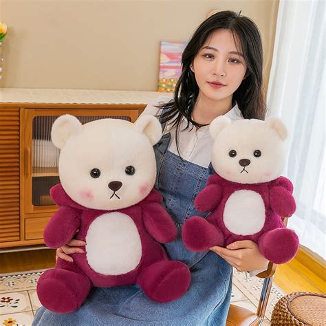 Teddy Tales Bear Cosplay Stitch Plushie Bear Lotso Plush Toy Doll Soft