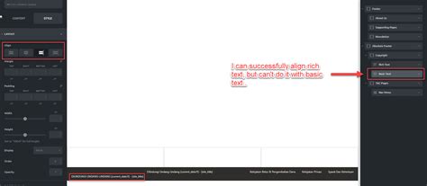 How To Align Basic Text How To Bricks Community Forum