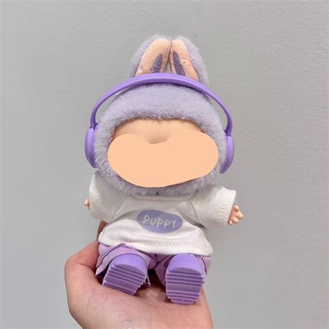 Have A Seat Labubo Outfits Blue Set Headphone Accessories Fashion Ke Feltify