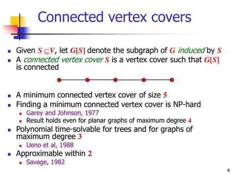 Ppt Vertex And Edge Covers With Clustering Properties Complexity And