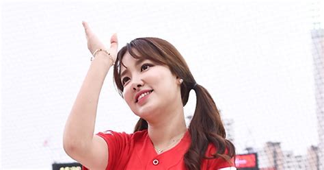 [md포토] 치어리더 김맑음 깜찍한 애교로 유혹