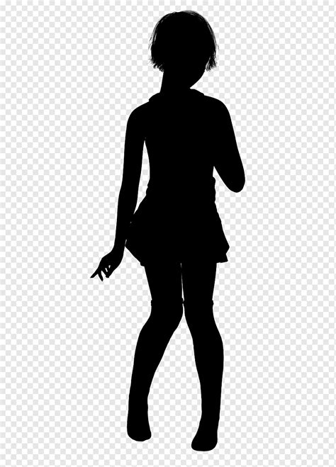 Jóvenes Instalación Chica Adolescente Mujer Cabello Silueta