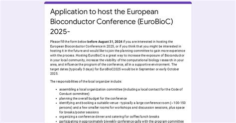 Eurobioc2024 Bioinformatics Rstats Bioconductor