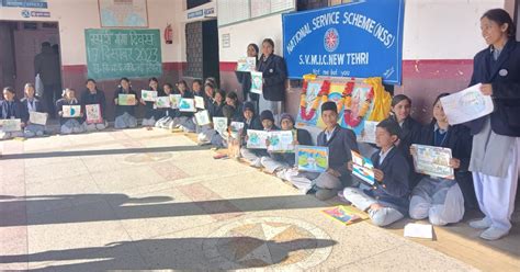 Himwant Educational News सरस्वती विद्या मंदिर इंटर कॉलेज नई टिहरी में