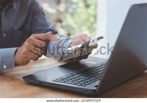 Cyber Security Twostep Verification Multifactor Authentication Stock