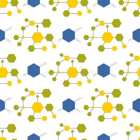 Connection Structure Molecule Of Dna Neurons Background Seamless