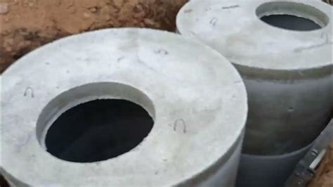 Монтаж переливного септика из ЖБИ колец в Крыму своими руками без переплат Youtube