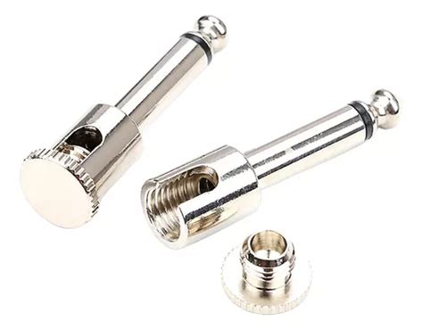 2x Mono Plug Ts Audio Plug Conector Macho Tipo Soldadura Cuotas Sin