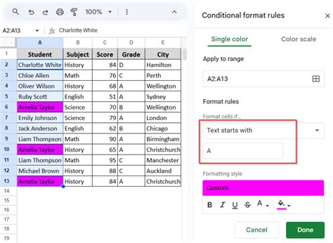 Conditional Formatting With Multiple Conditions In Google Sheets Excel Insider