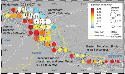 Himalayas Elevation Map At Claudia Chase Blog