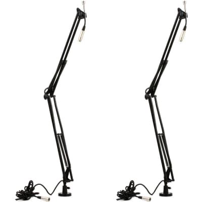Rode PSA1 Desk Mounted Broadcast Microphone Boom Arm Bundle Reverb