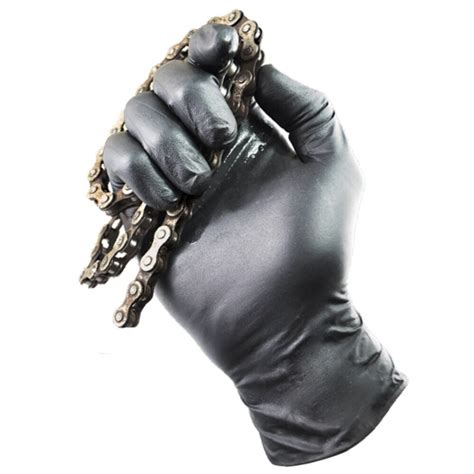 Tgc Black Disposable Nitrile Gloves Safetyhq