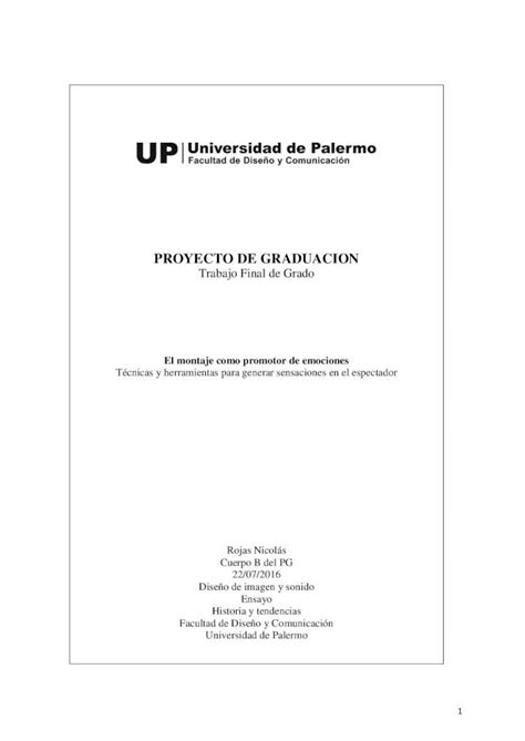 Pdf Proyecto De Graduacion Trabajo Final De Grado5 Introducción El