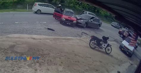 [video] Bekas Pelakon Gerak Khas Cedera Nahas 3 Kenderaan Buletin