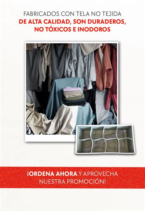 Organizador De Ropa Interior Anturiocare