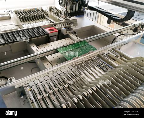 Printed Circuit Board Without Electronic Components Ready For Assembly