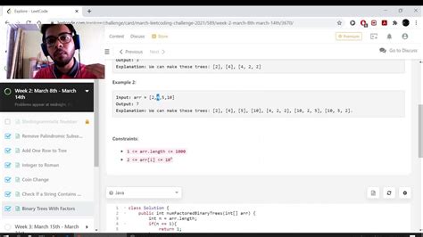 binary trees with factors youtube