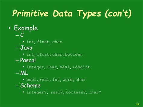 Ppt Cps 506 Comparative Programming Languages Powerpoint Presentation