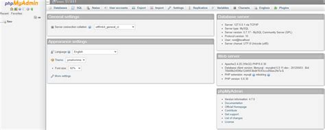 Csv To Mysql Table Easyphp Phpmyadmin Be On The Right Side Of Change