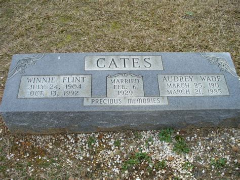 Audrey Wade Cates 1911 1985 Find A Grave Memorial