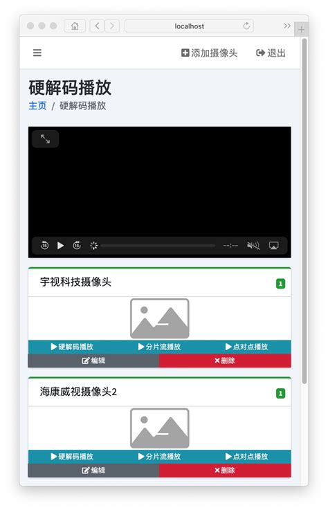 海康威视浙江大华宇视等网络监控摄像头实时预览实现零延迟解决方案分析 Geekerstar 博客园