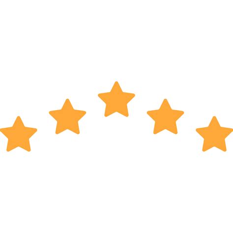 Review Rating Five Star Doodle Png