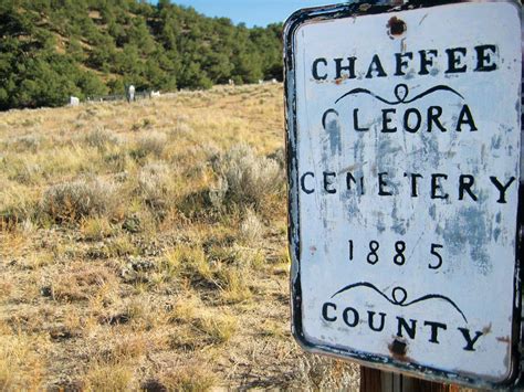 The Cleora Cemetery Colorado Central Magazine