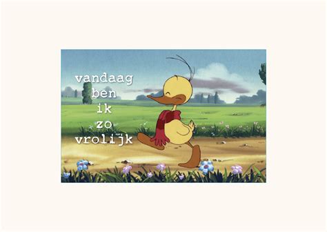 KAART Alfred J Kwak Vandaag Ben Ik Zo Vrolijk Op Ansichtkaart