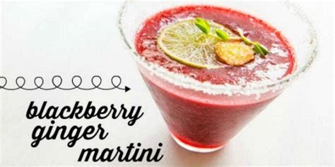 Blackberry Honey Ginger Martini The Happiest Buzz To Have Yourtango