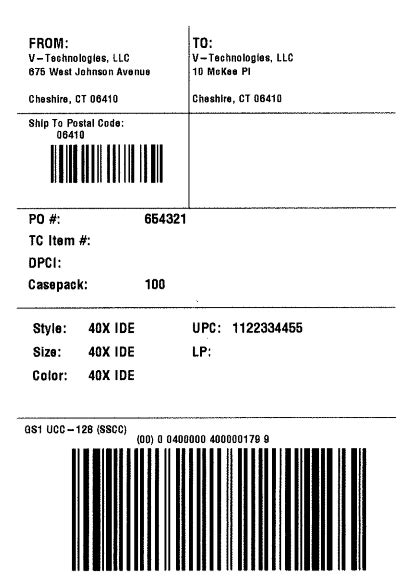 Gs1 128 Labels