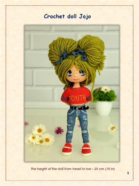 Doll Jojo Pdf Crochet Yarn