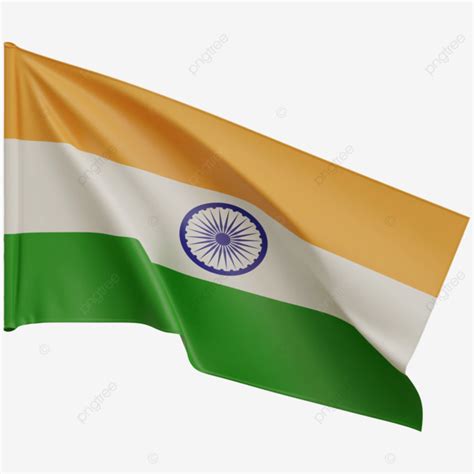 투명하게 흔드는 인도 국기 기둥이 있는 인도 국기 펄럭이는 인도 국기 인도 국기 Png 일러스트 및 Psd 이미지 무료 다운로드 Pngtree