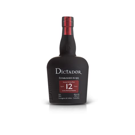 Dictador 12 Year Old Colombian Rum 700ml Au
