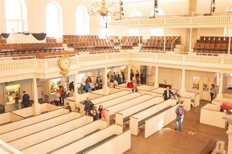 Bostons Old State House And Old South Meeting House Museums