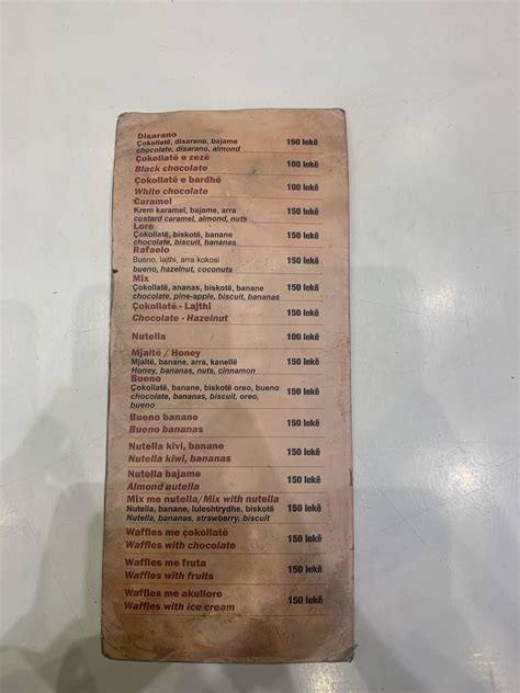 Sufllaqe Kreperi Restaurant Vlorë Restaurant Reviews