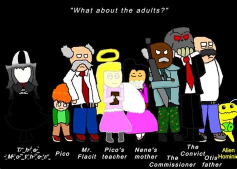What About The Adults Fanart Of Various Pico Characters Plus A